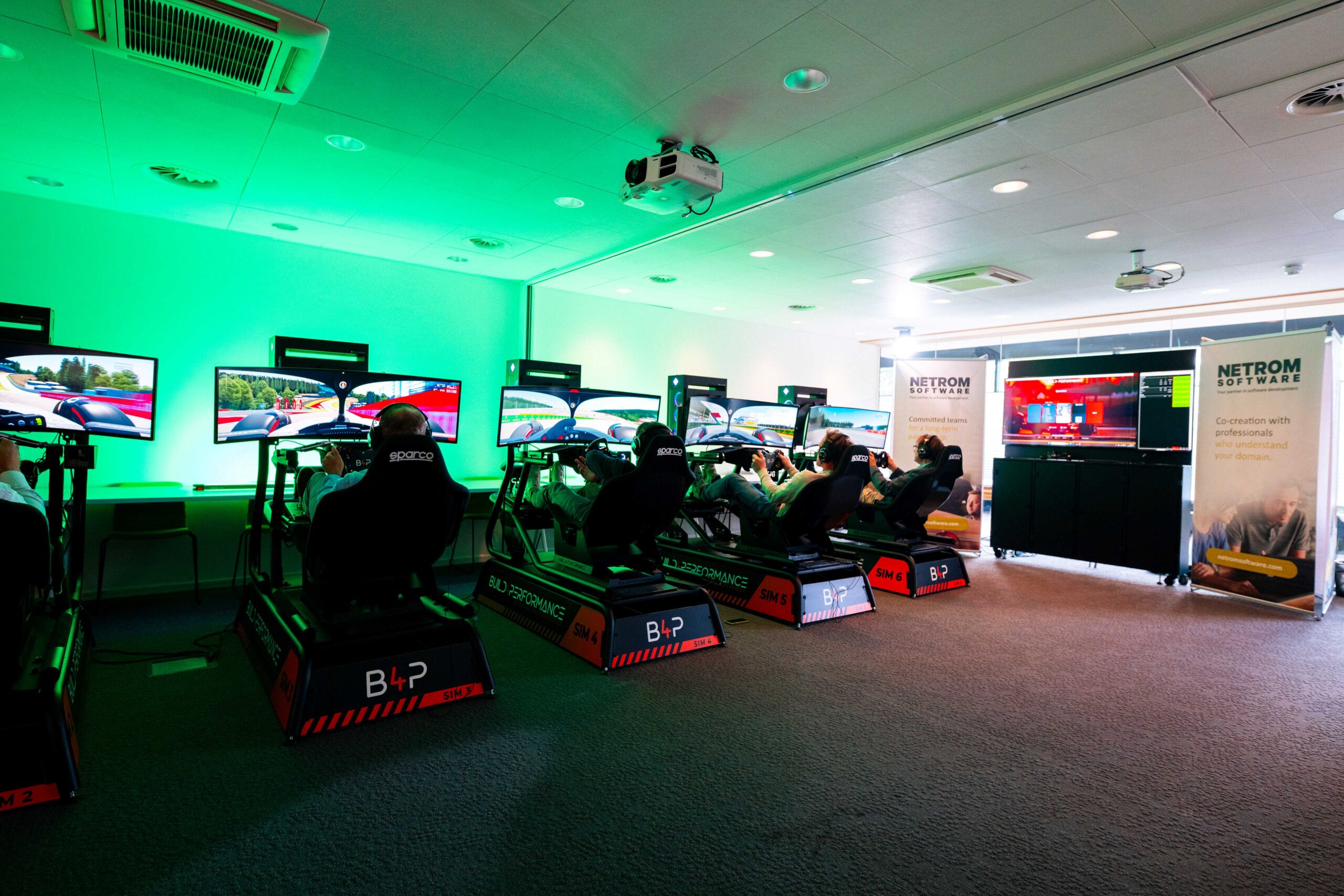 NetRom Software Events | AI Workshop & Sim Racing